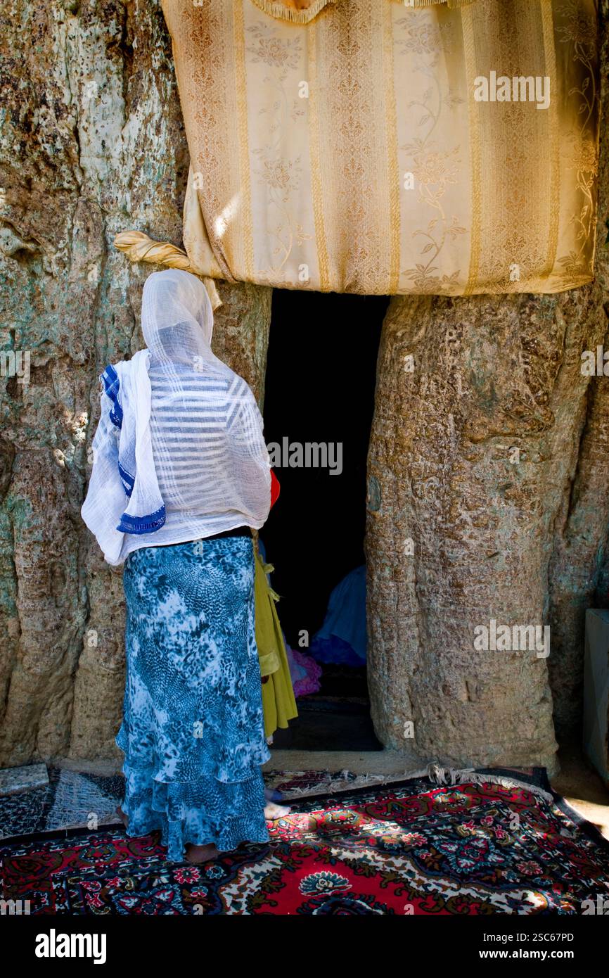 St. Maryam Dearit Church. Cool. Eritrea Stock Photo - Alamy