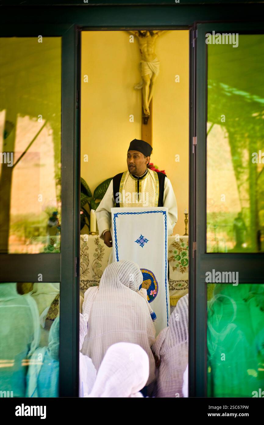 St. Maryam Dearit Church. Cool. Eritrea Stock Photo - Alamy