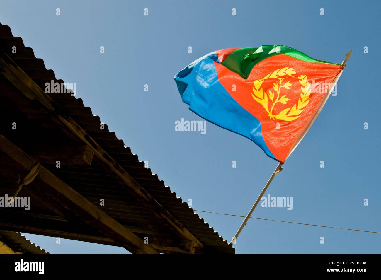 Historic eritrea flag hi-res stock photography and images - Alamy