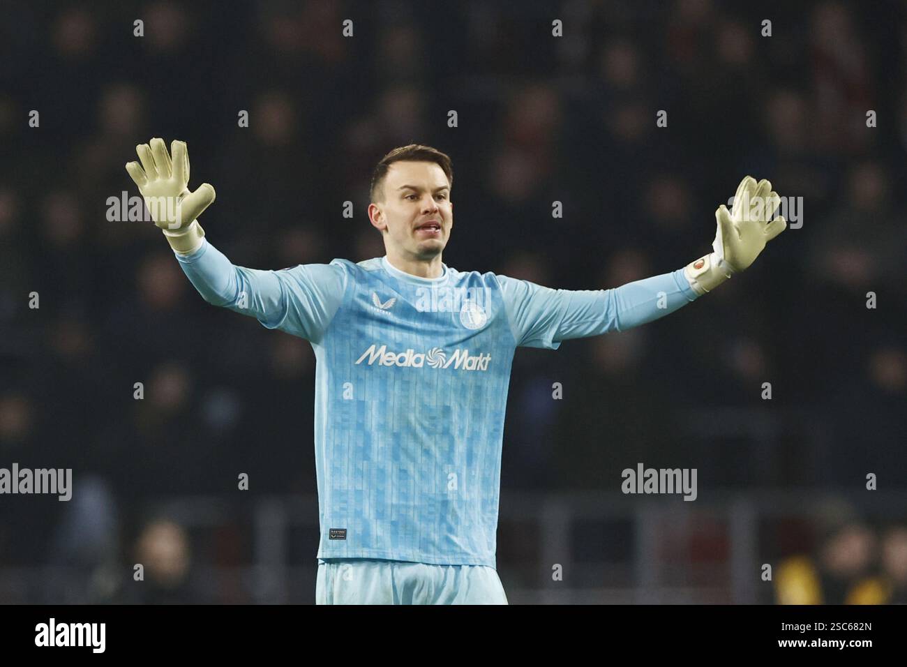 EINDHOVEN - Feyenoord goalkeeper Timon Wellenreuther during the KNVB ...
