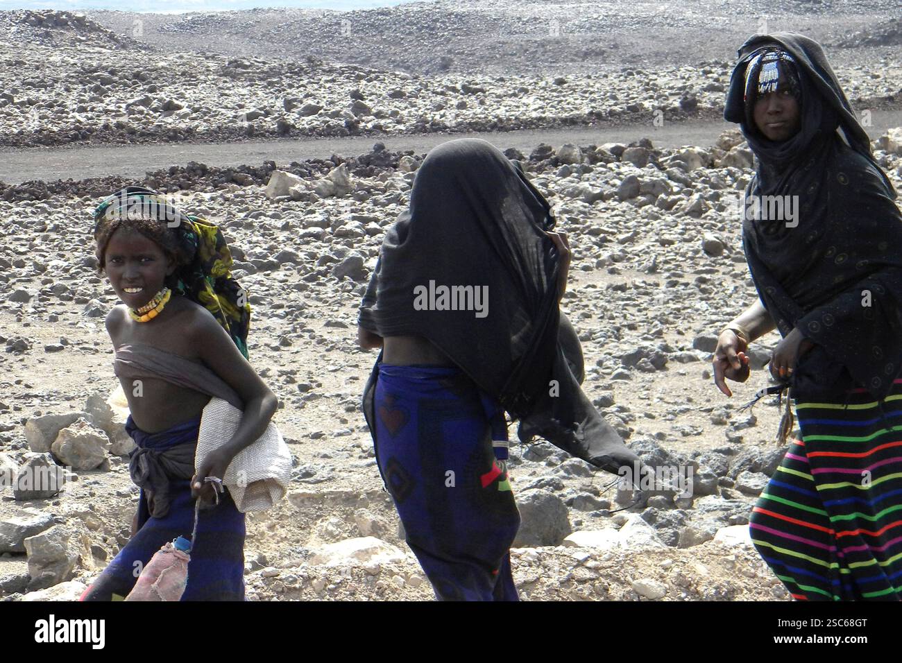 Afar Woman. Danakil. Ethiopia Stock Photo - Alamy