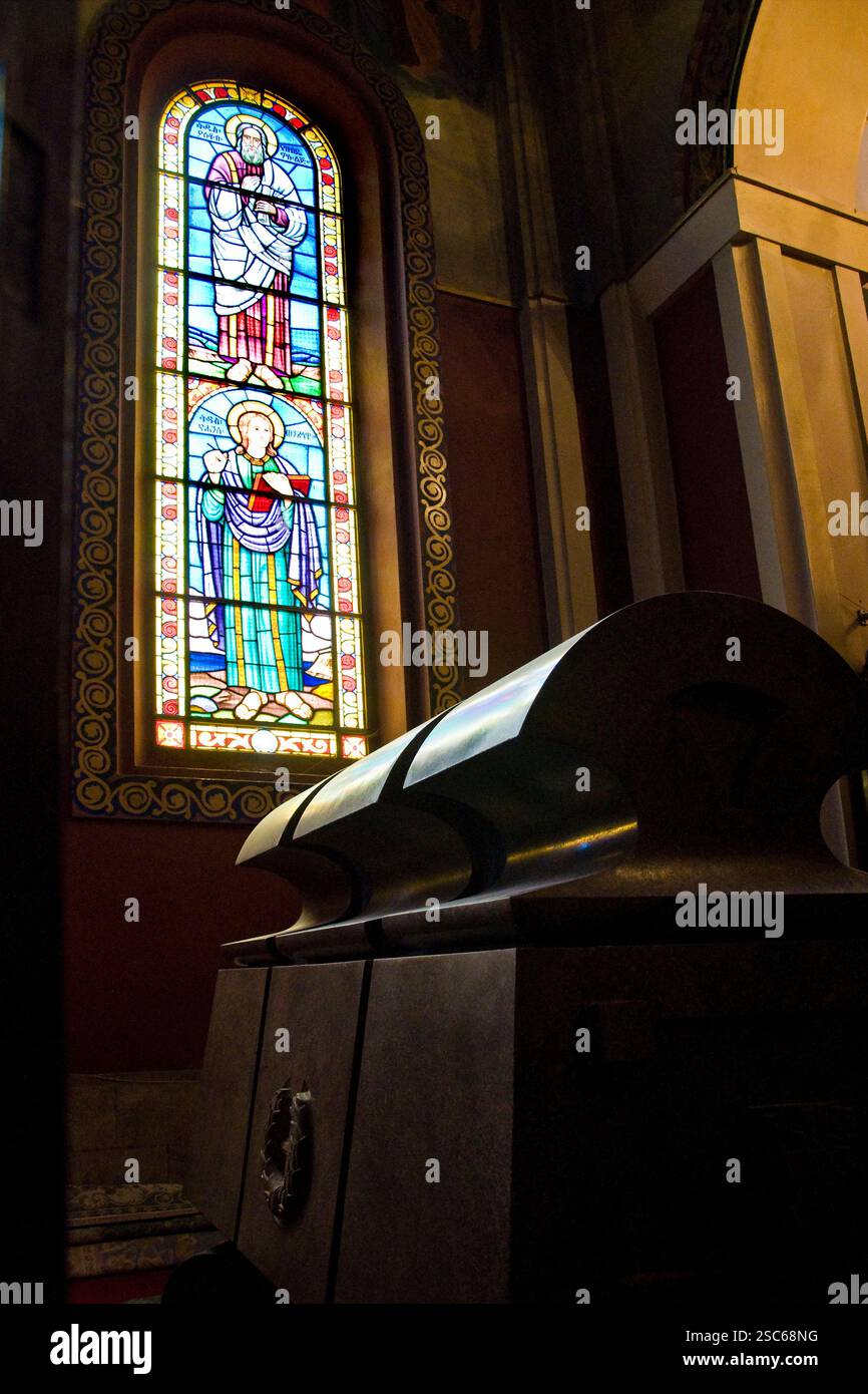 Here's Selassie's Tomb. Kiddist Selassie. Trinity Church. Addis Ababa ...