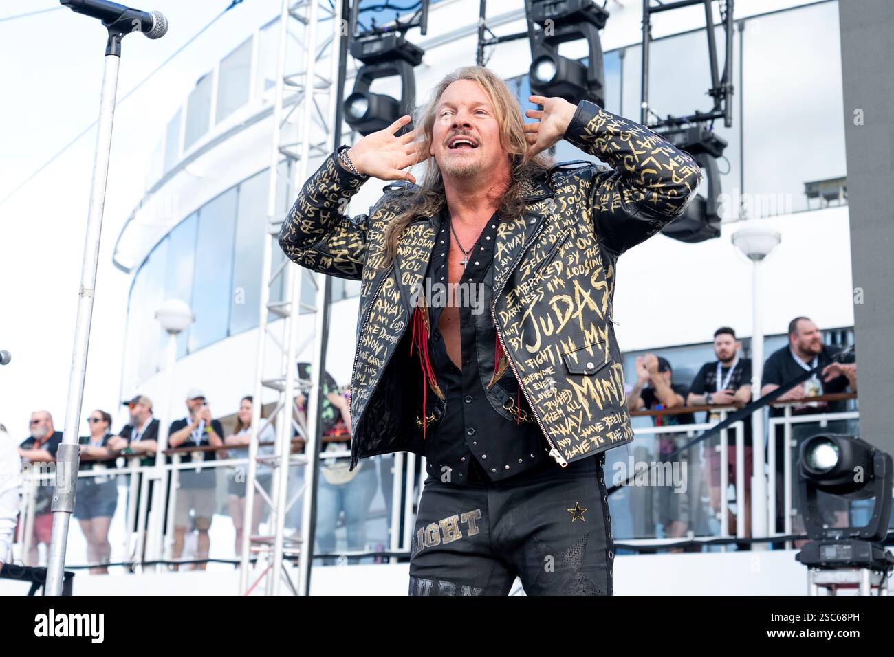 Chris Jericho of Fozzy perform during Chris Jericho's Rock 'N ...