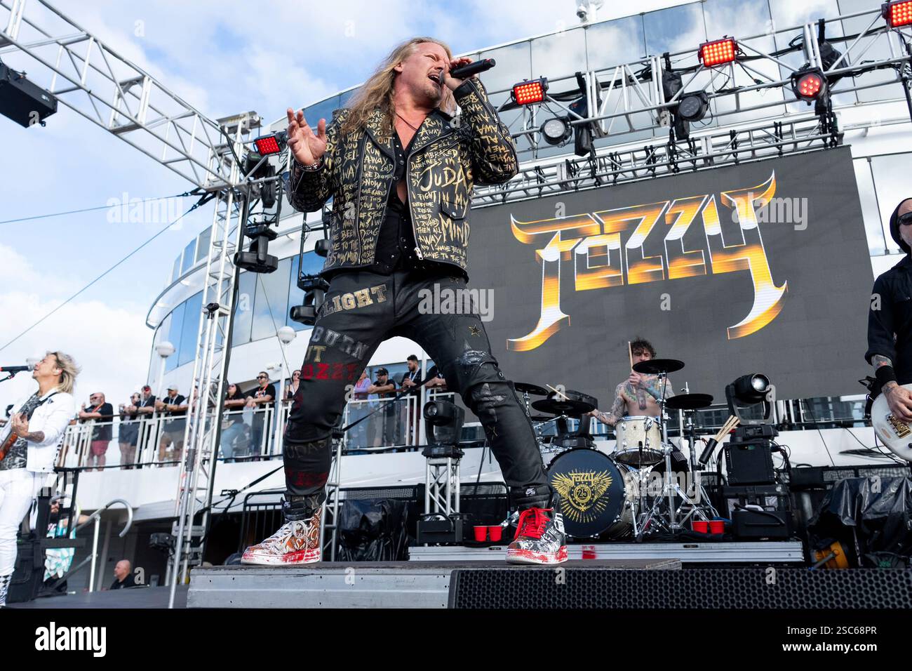 Chris Jericho of Fozzy perform during Chris Jericho's Rock 'N ...