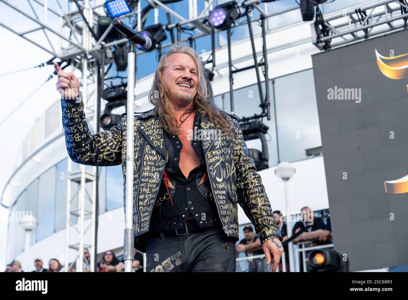 Chris Jericho of Fozzy perform during Chris Jericho's Rock 'N ...