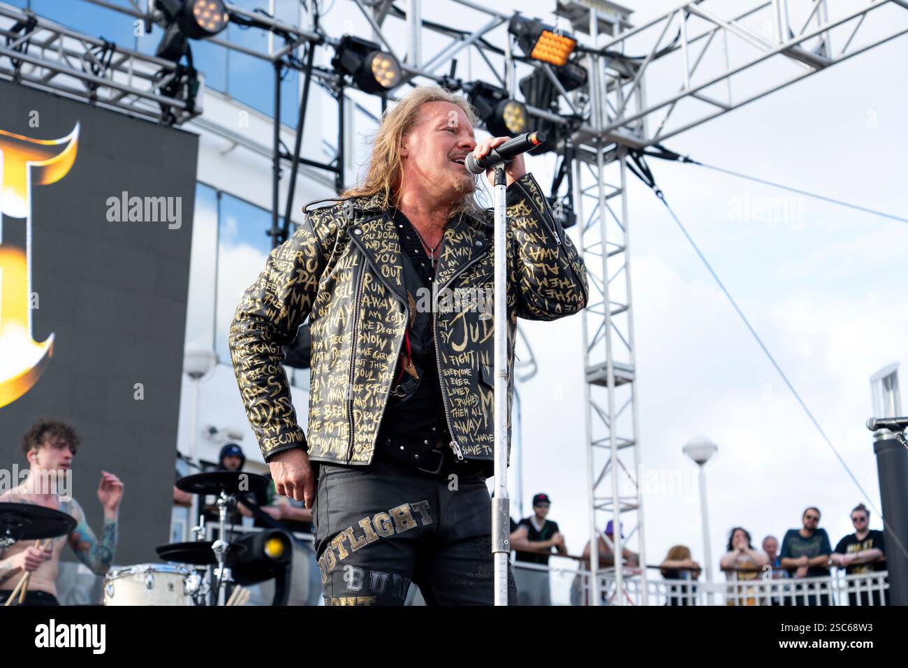 Chris Jericho of Fozzy perform during Chris Jericho's Rock 'N ...