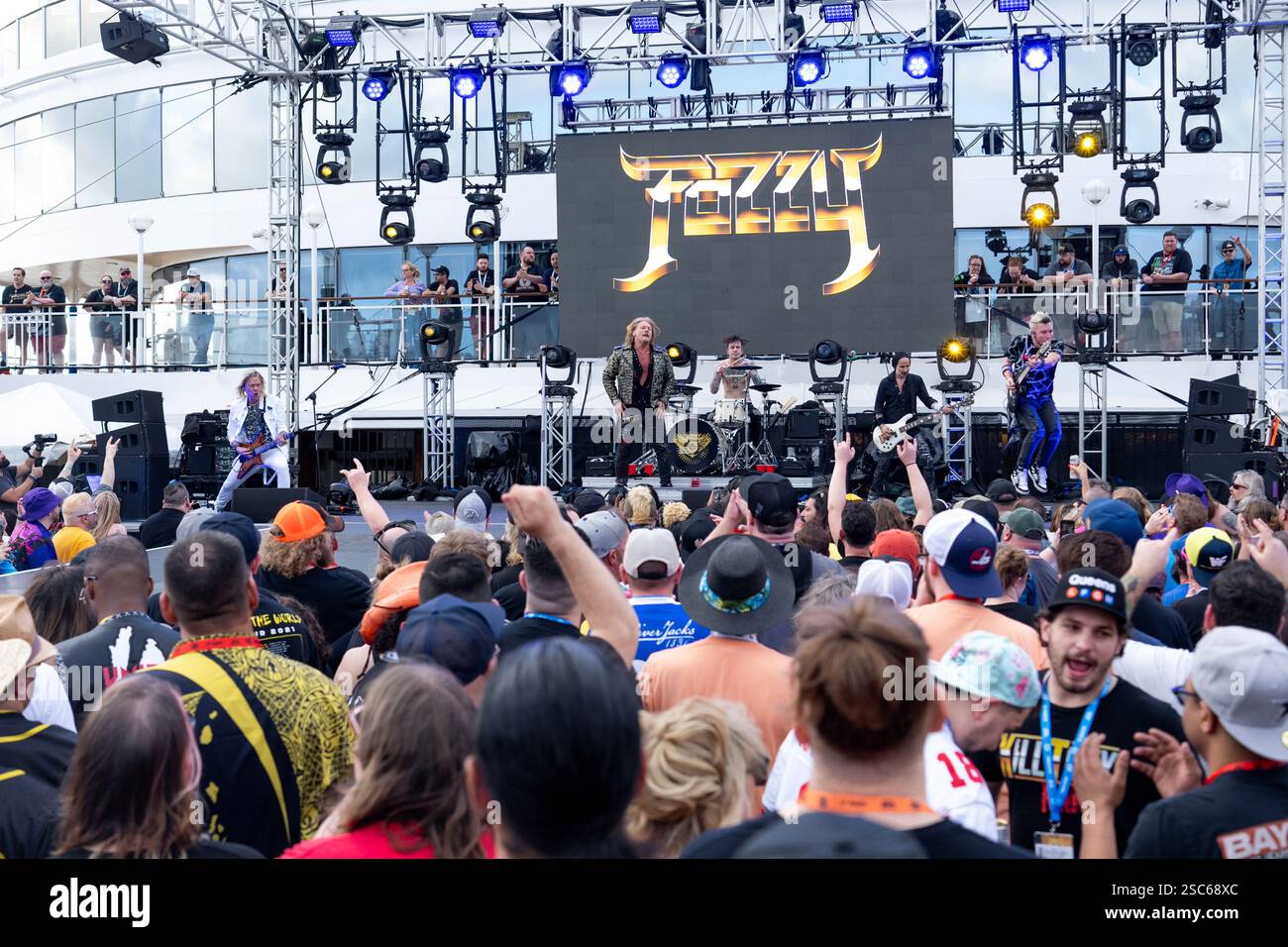 Chris Jericho of Fozzy perform during Chris Jericho's Rock 'N ...