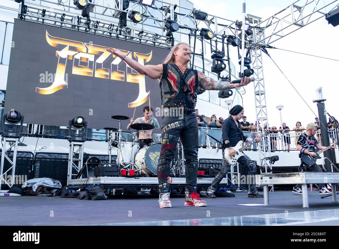 Chris Jericho of Fozzy perform during Chris Jericho's Rock 'N ...