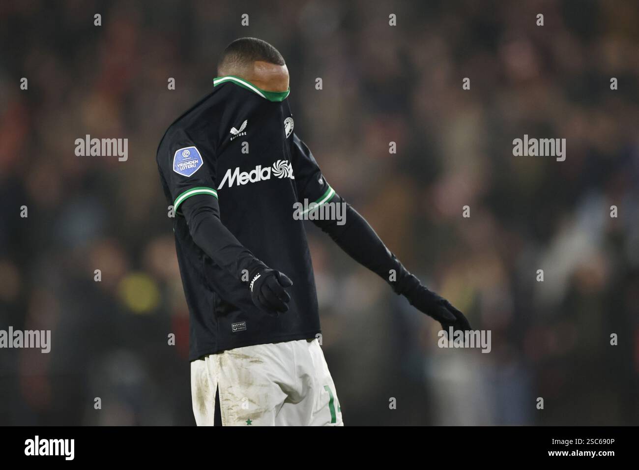EINDHOVEN - Igor Paixao of Feyenoord balks during the KNVB Beker match ...