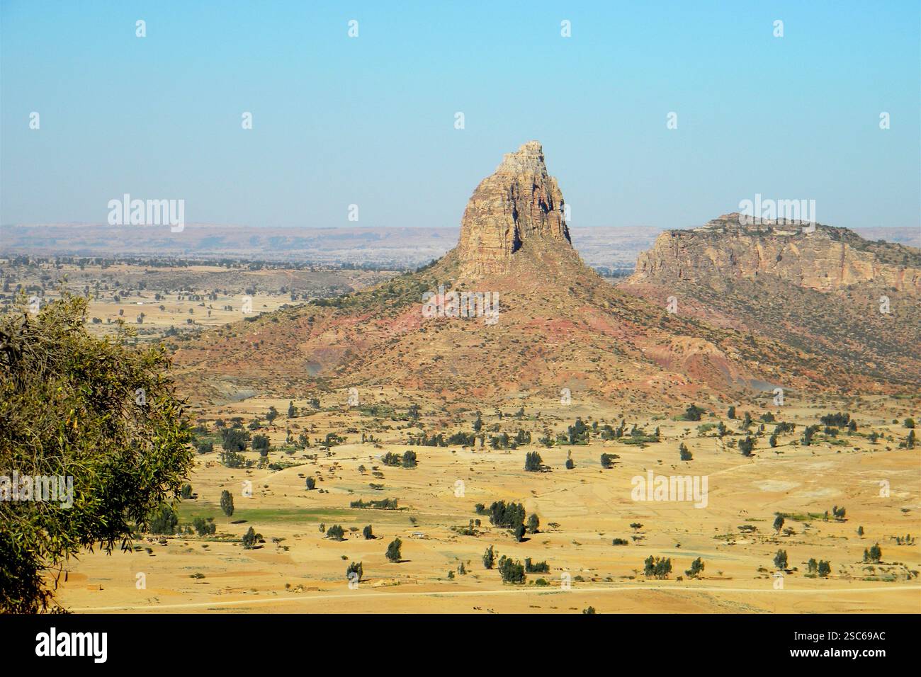 Tigray Valley. Surrounding of Wednesday. Tigray. Ethiopia Stock Photo ...