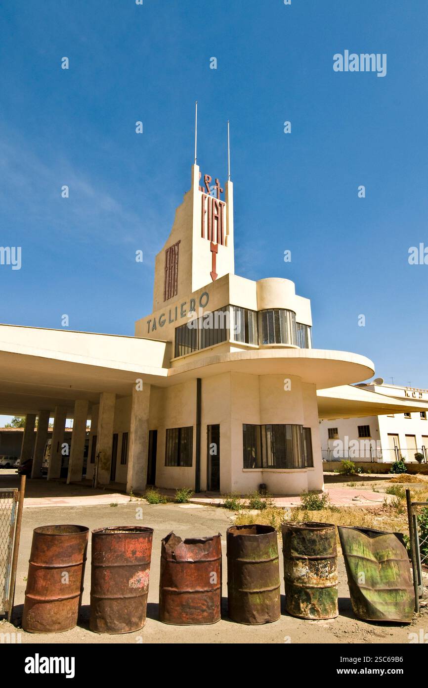 Fiat Tagliero. Asmara. Eritrea Stock Photo - Alamy