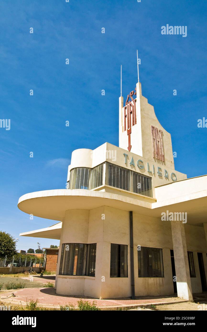 Fiat Tagliero. Asmara. Eritrea Stock Photo - Alamy