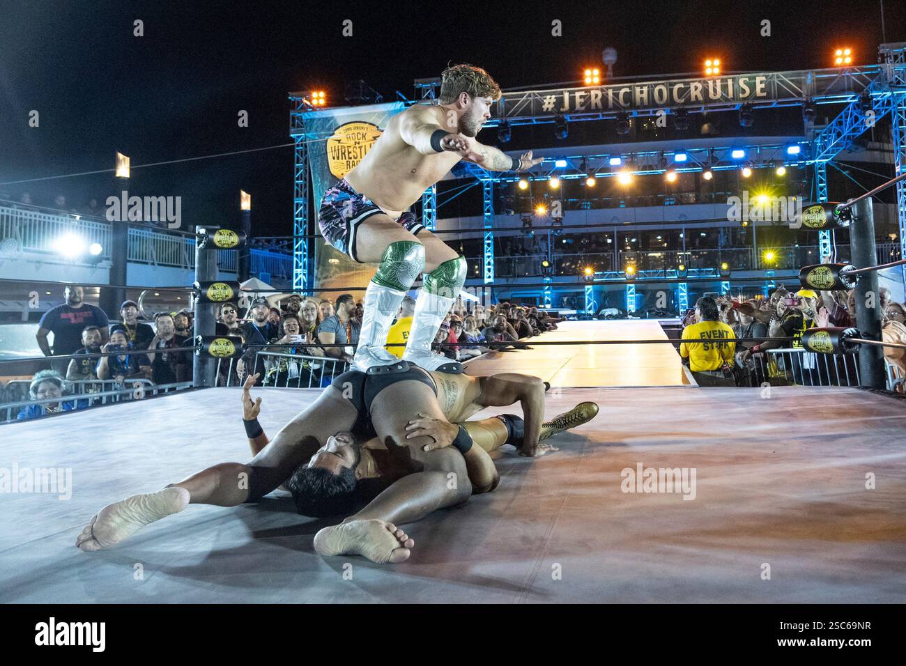 Will Ospreay is seen during Chris Jericho's Rock 'N' Wrestling Rager at ...