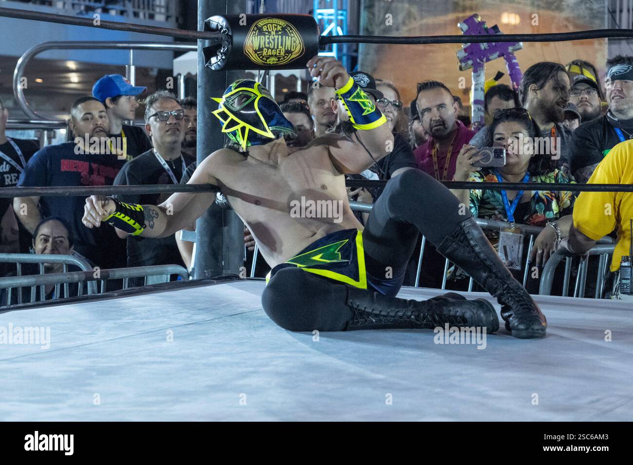 Serpentico is seen during Chris Jericho's Rock 'N' Wrestling Rager at ...