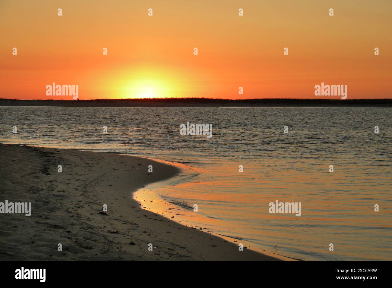 Madagascar. Indian Ocean. Ifaty. Sunset Stock Photo - Alamy