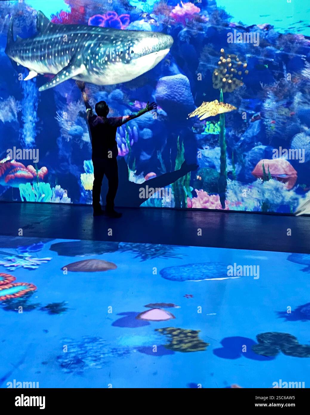 Mexico City, Mexico - Feb 28 2024: Inside the Barco Utopia in ...