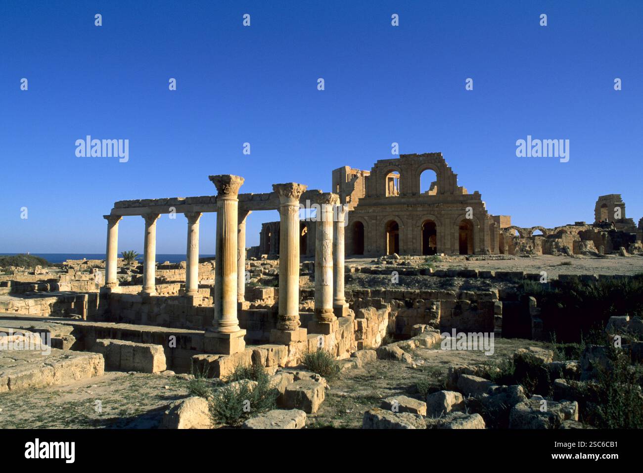 Sabratha. Archaeology. Archaeological Remains. Africa. Libya ...