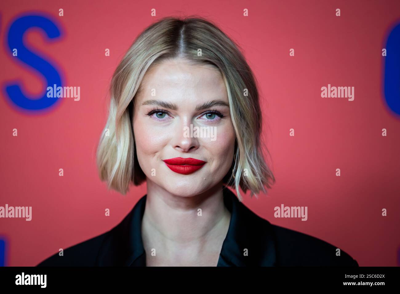 Berlin, Germany. 05th Feb, 2025. Darya Strelnikova, model, comes to the ...