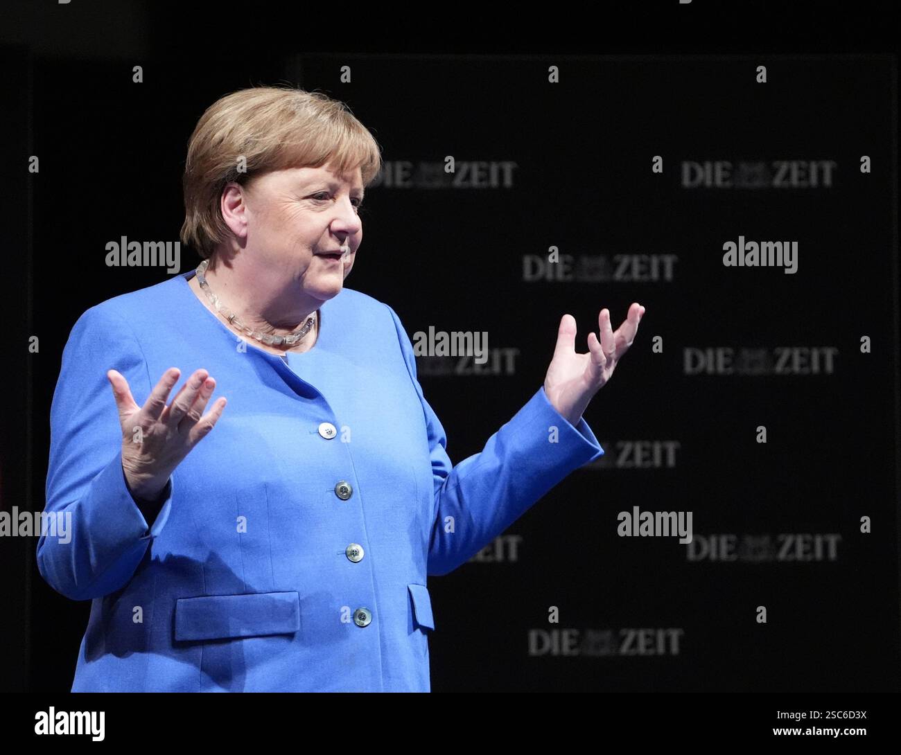 Hamburg, Germany. 05th Feb, 2025. Former Chancellor Angela Merkel (CDU ...