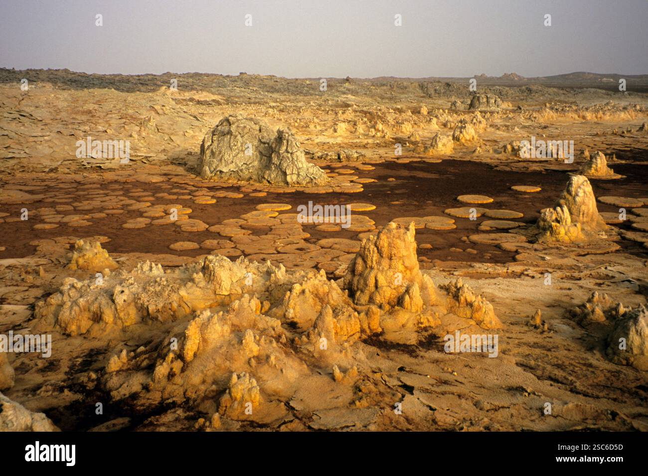 Africa. Ethiopia. Danakil. Salt Plain. Salina Stock Photo - Alamy