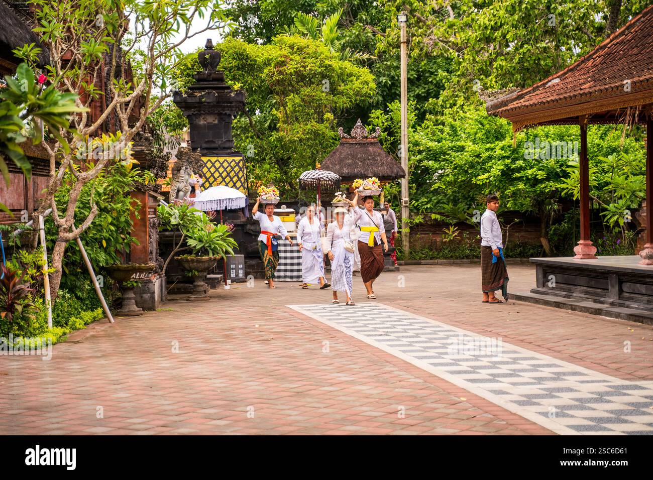 Bali, Indonesia - November 29, 2023: A serene moment capturing Balinese ...