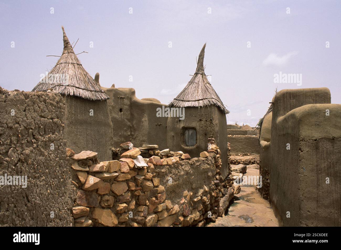 Architecture. Dogon Village. Africa. Mali. Dogon Stock Photo - Alamy