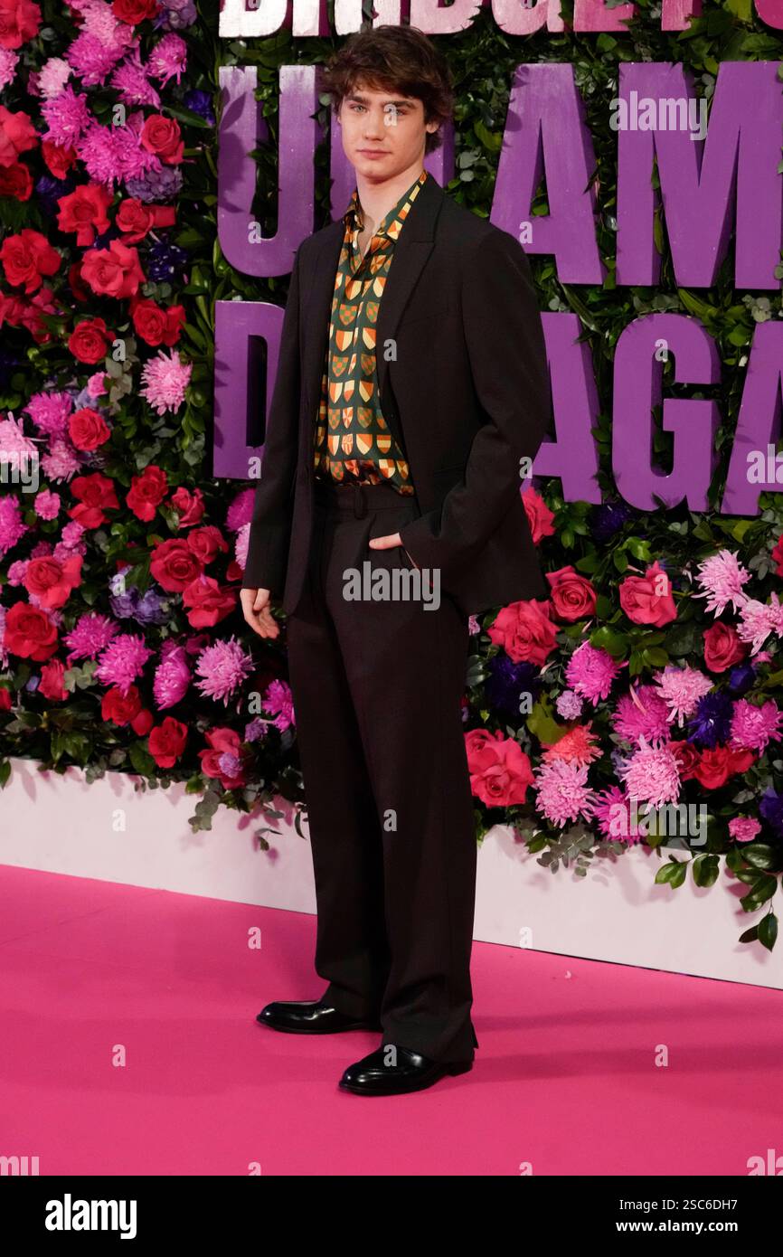 Alessandro Bedetti poses for a photo during a red carpet for the movie ...