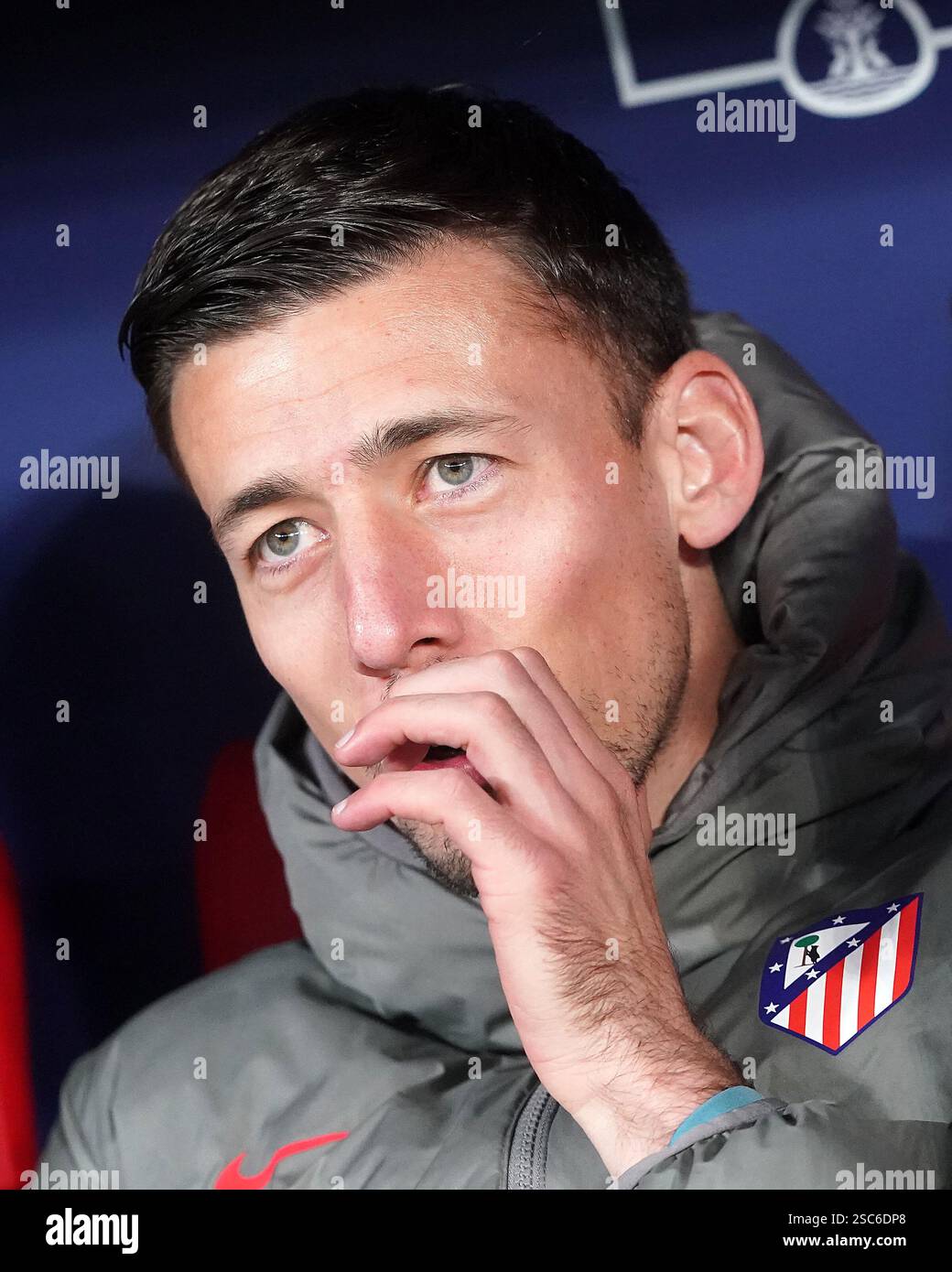 Madrid, Spain. 04th Feb, 2025. Atletico de Madrid's Robin Le Normand ...