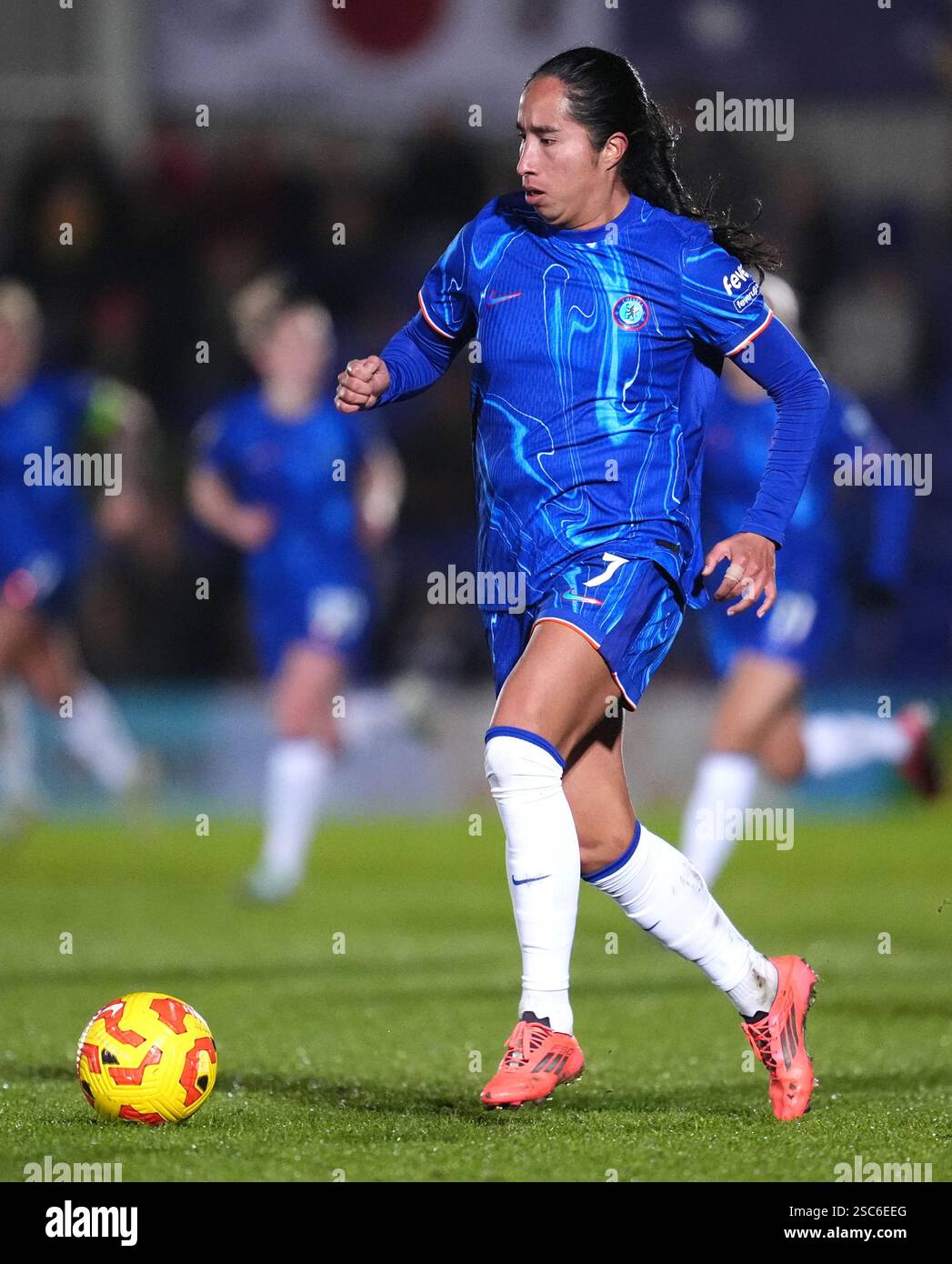 Chelsea's Mayra Ramirez during the Subway Women's League Cup Semi-Final ...