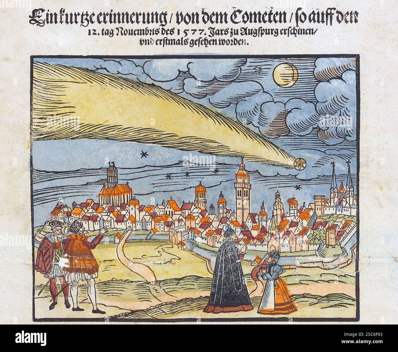 1577 comet hi-res stock photography and images - Alamy