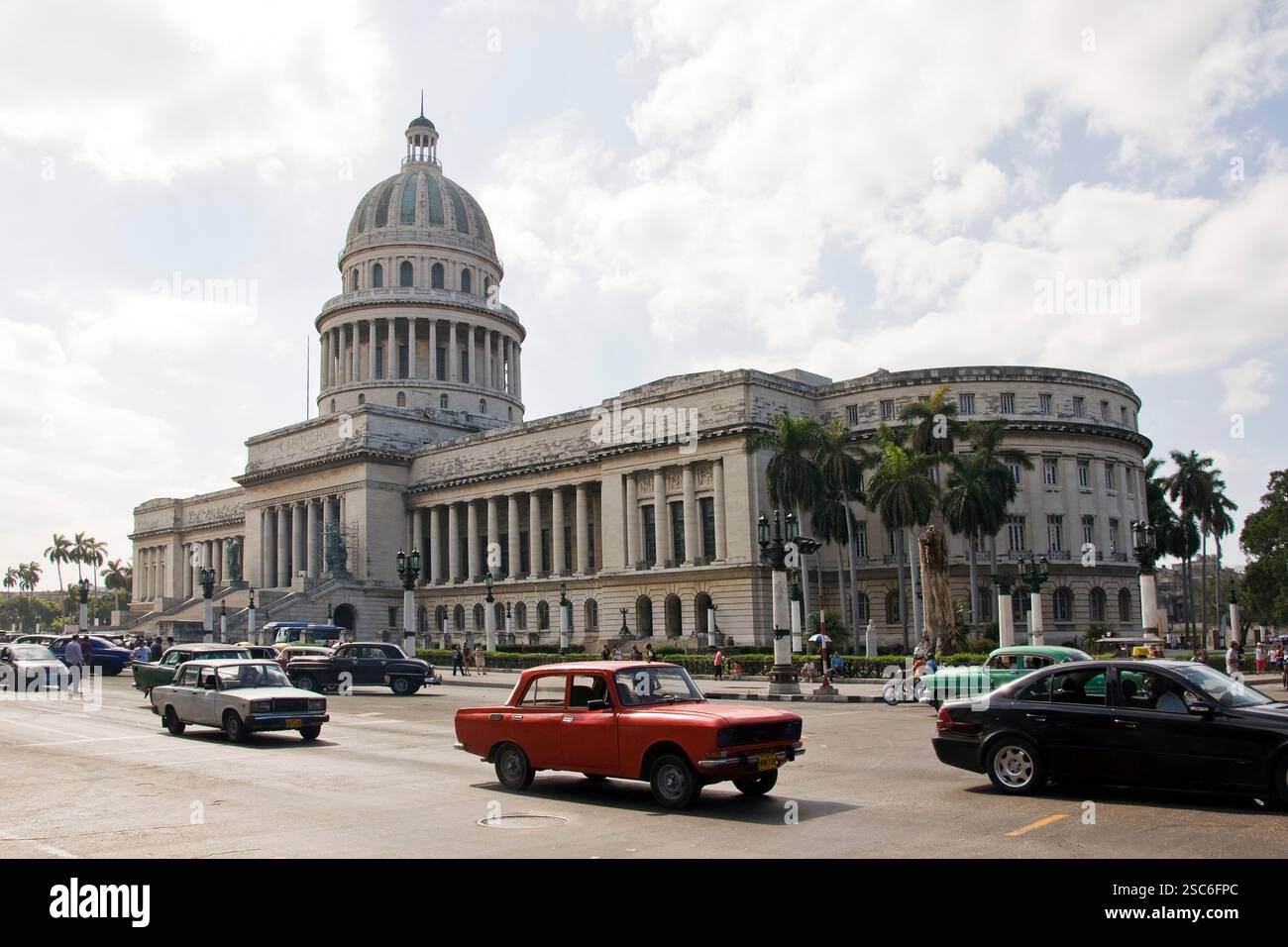 Cuba. Havana. Capitolio Town Square Stock Photo - Alamy