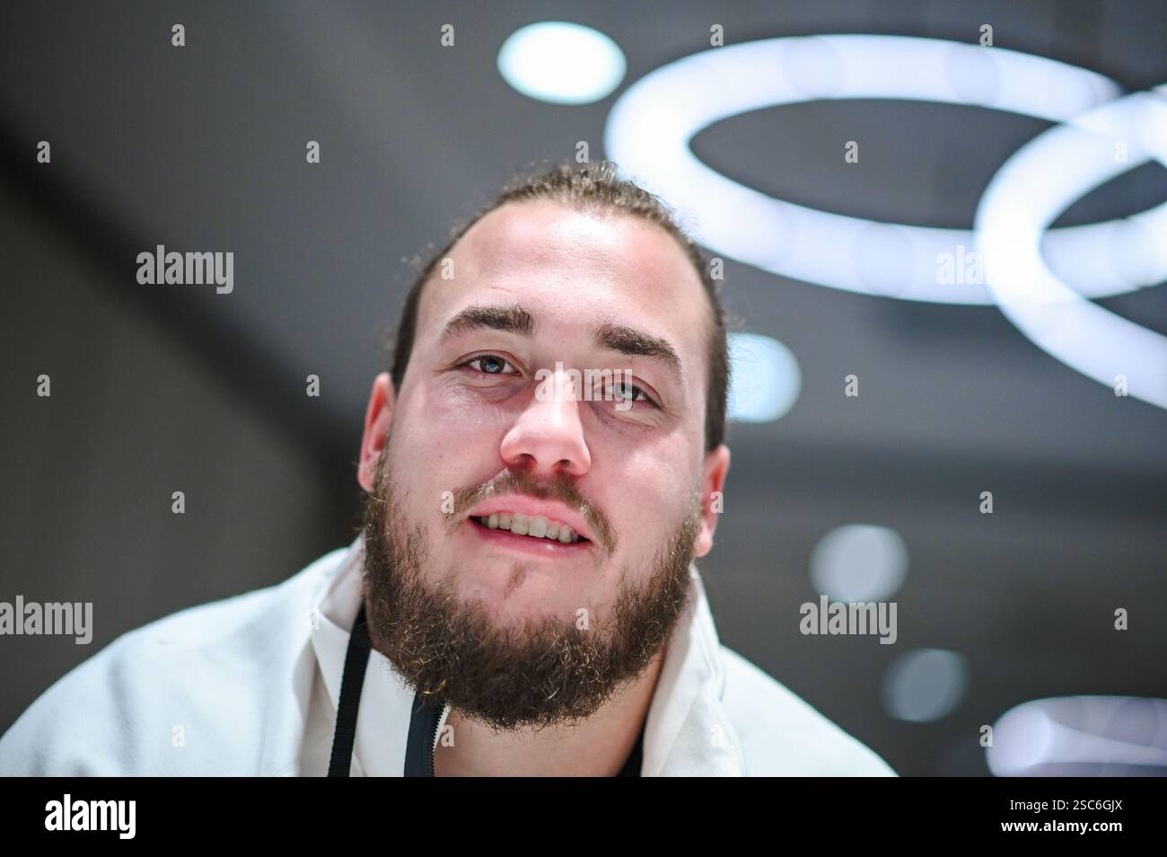 New Orleans, USA. 05th Feb, 2025. Philadelphia Eagles Offensive Lineman ...
