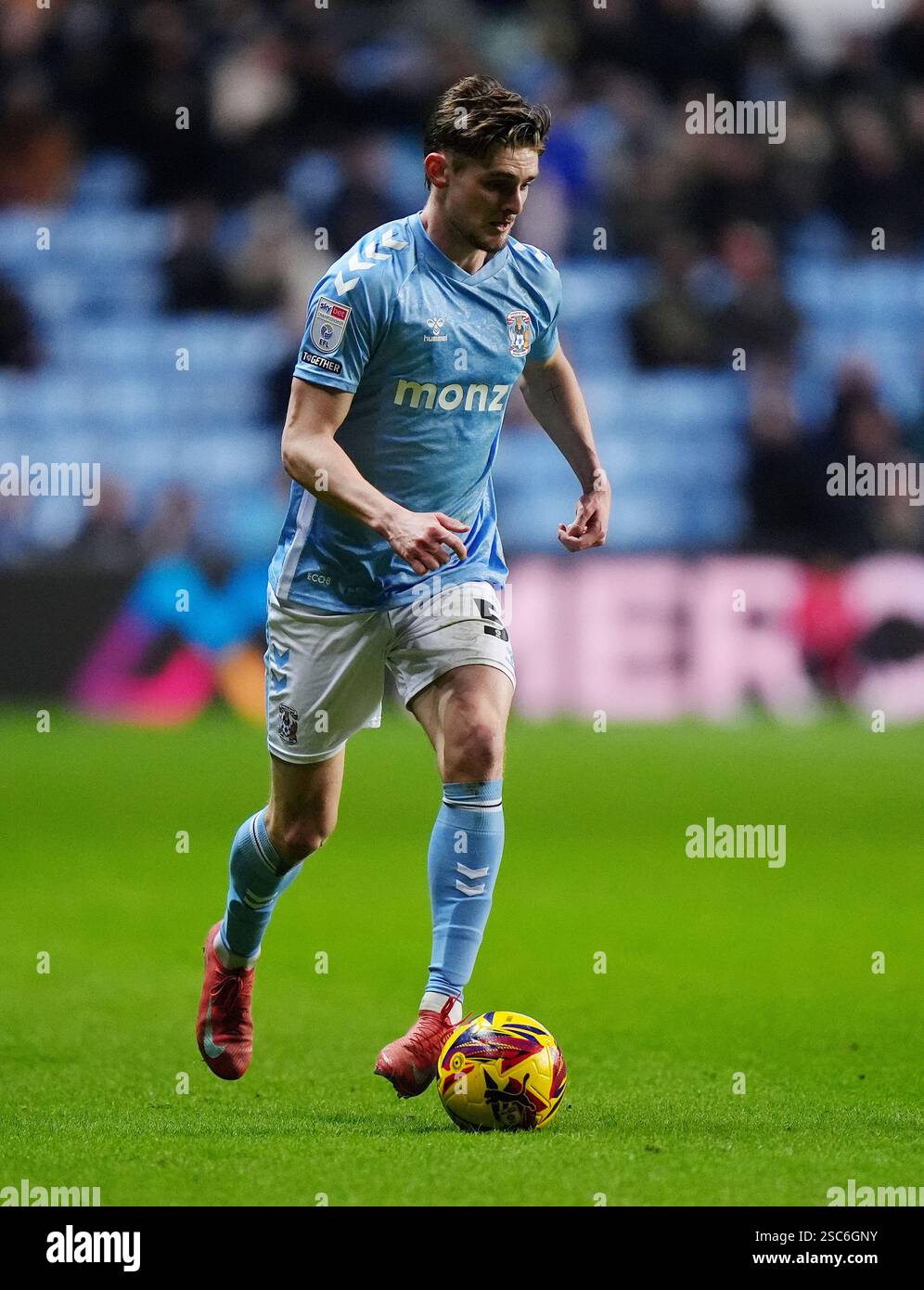 Coventry City's Jack Rudoni during the Sky Bet Championship match at ...