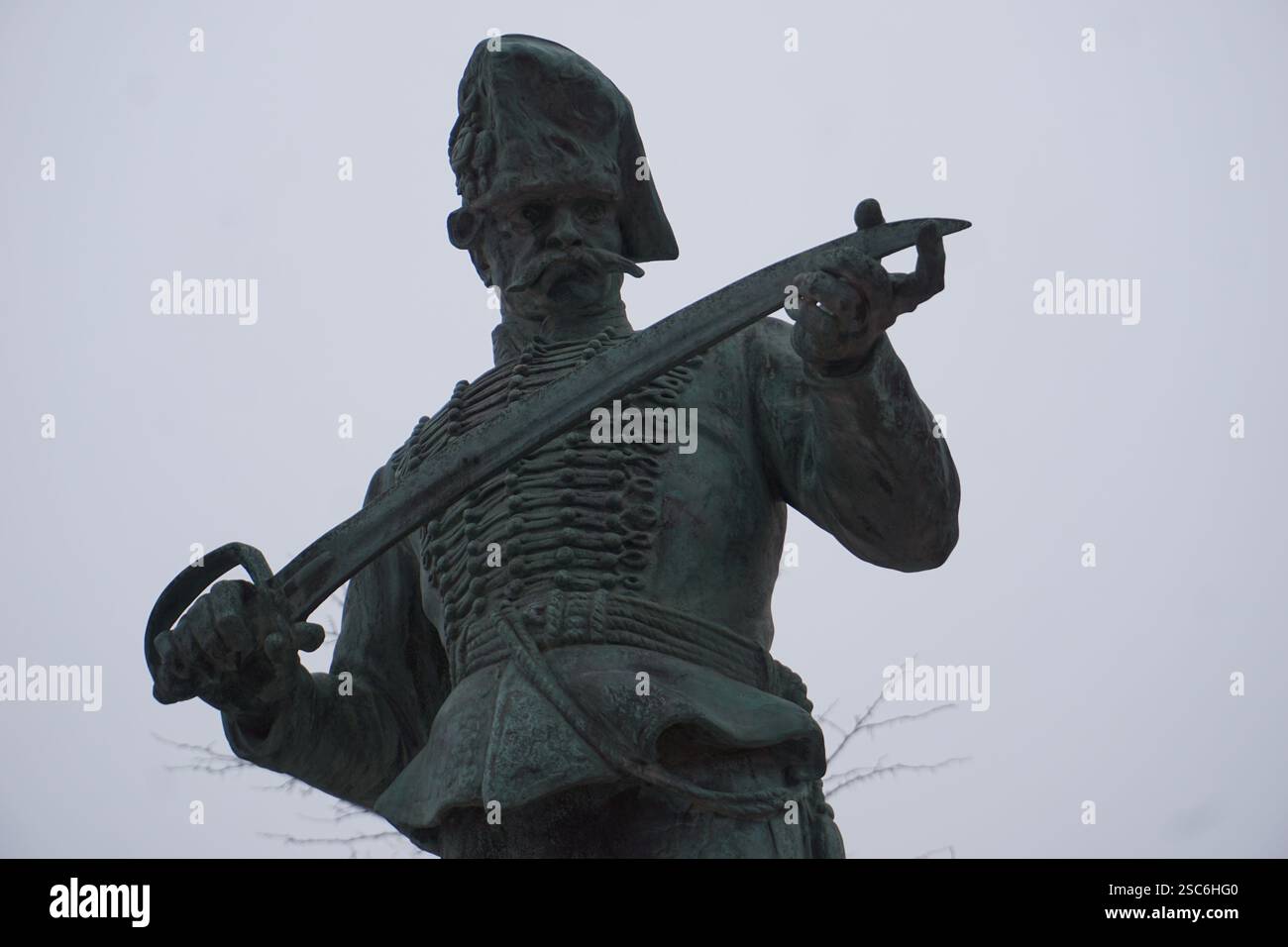 Oreg huszar statue hi-res stock photography and images - Alamy