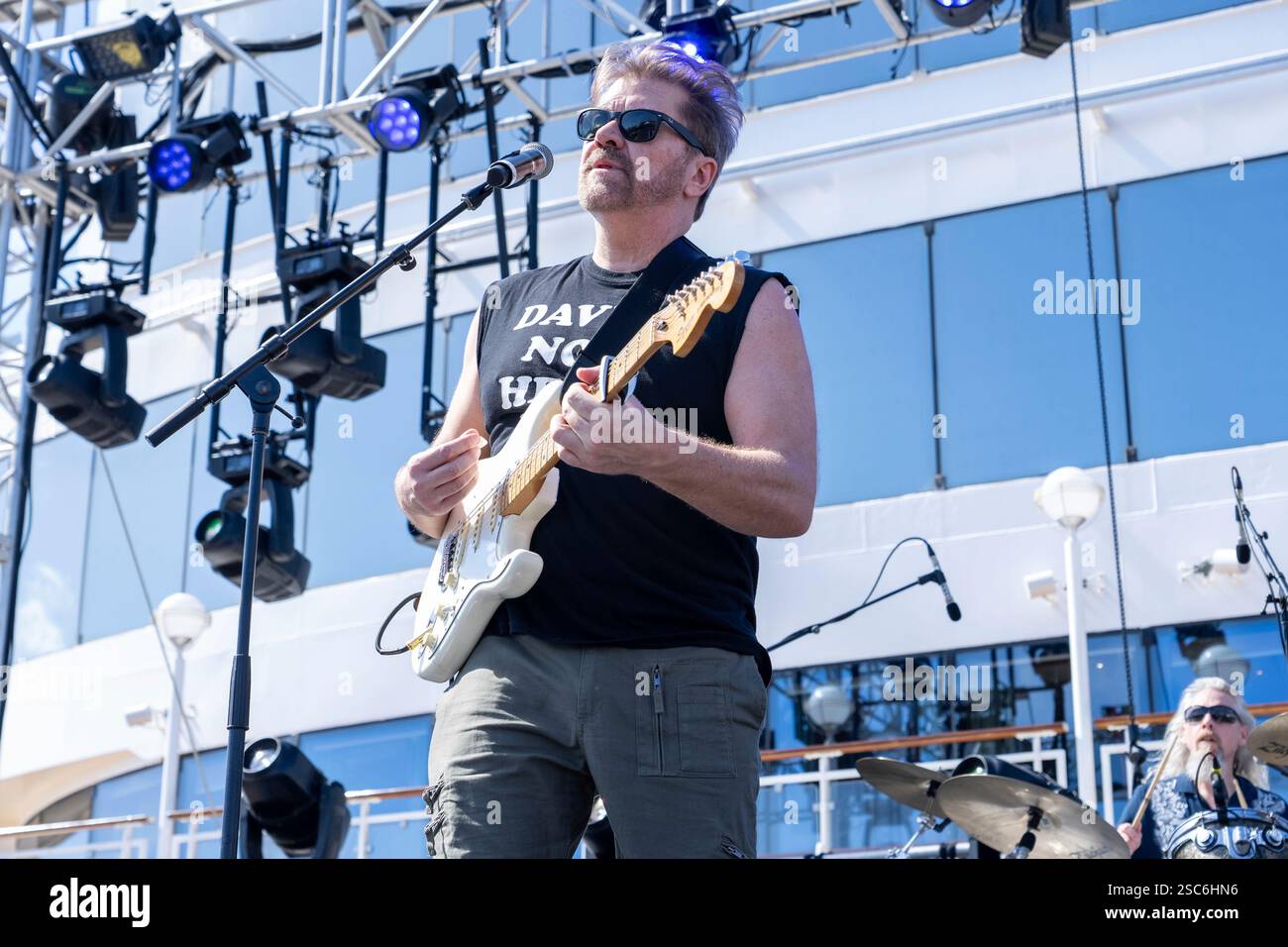 Dave Spivak is seen during Chris Jericho's Rock 'N' Wrestling Rager at ...