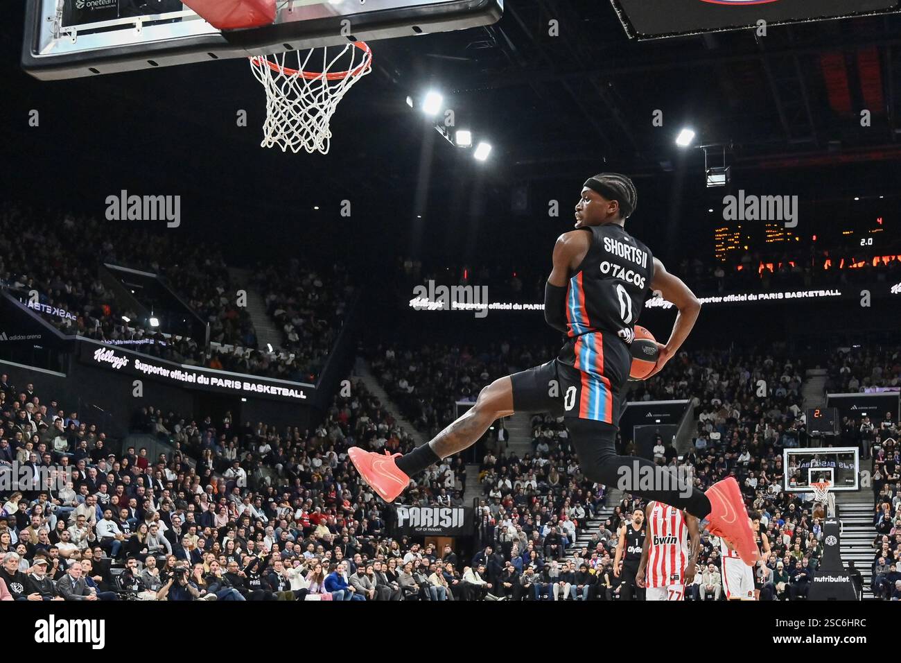 Paris, France. 05th Feb, 2025. T.J. Shorts II (PG) #0 the Euroleague ...