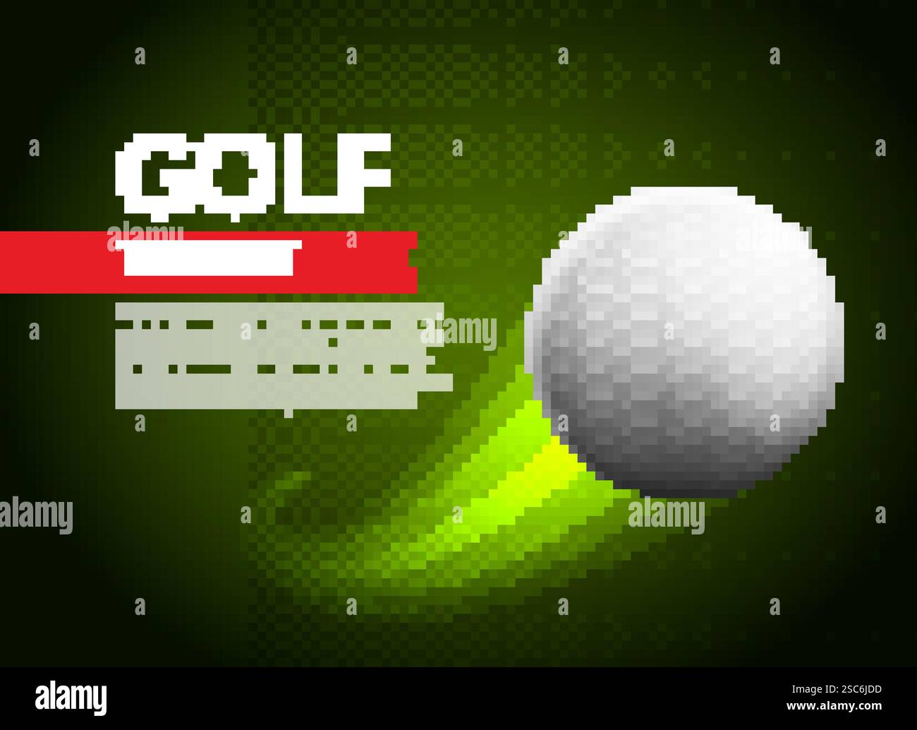 Golf poster abstract ball flying background. Golf ball banner ...