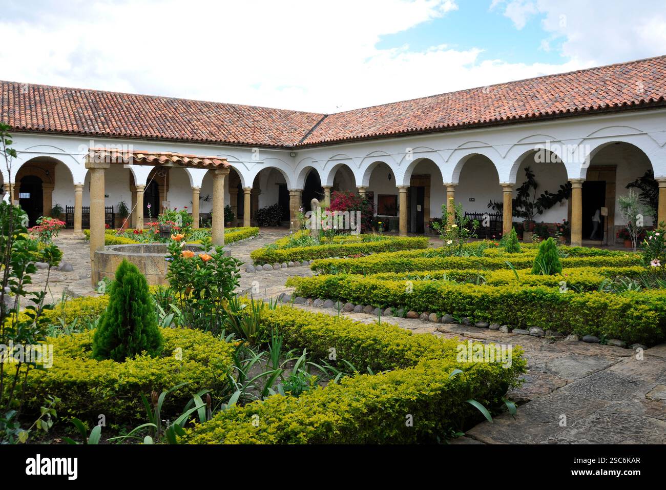 Colombia. Villa De Leyva. Monastery Stock Photo - Alamy