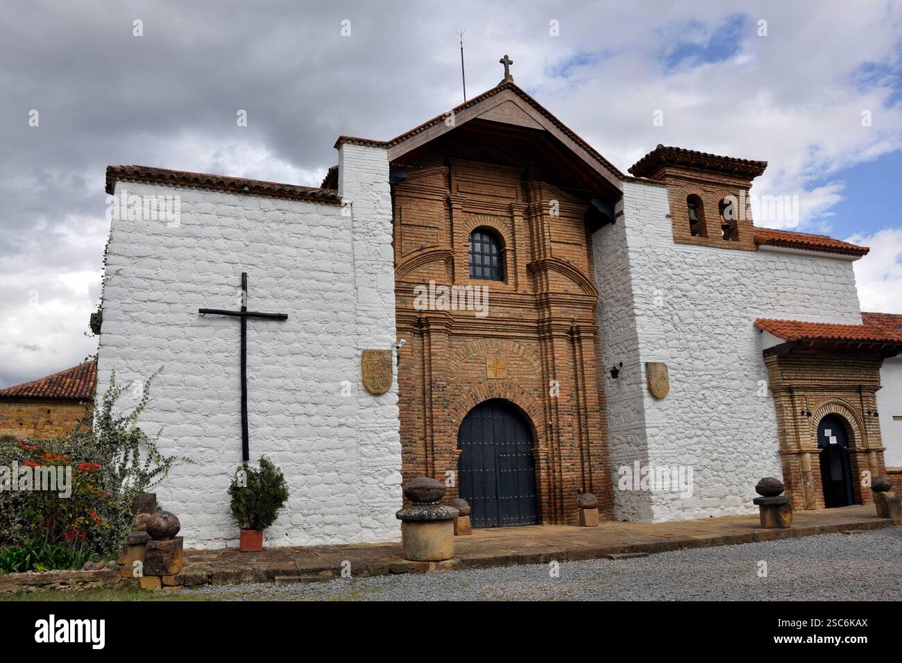 Colombia. Villa De Leyva. Monastery Stock Photo - Alamy