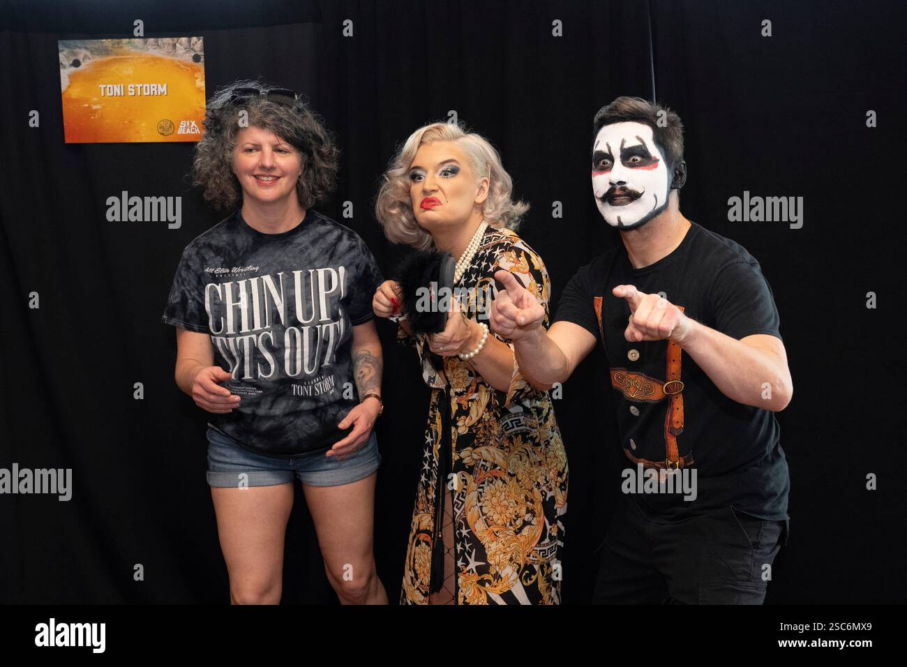 Toni Storm is seen during Chris Jericho's Rock 'N' Wrestling Rager at ...