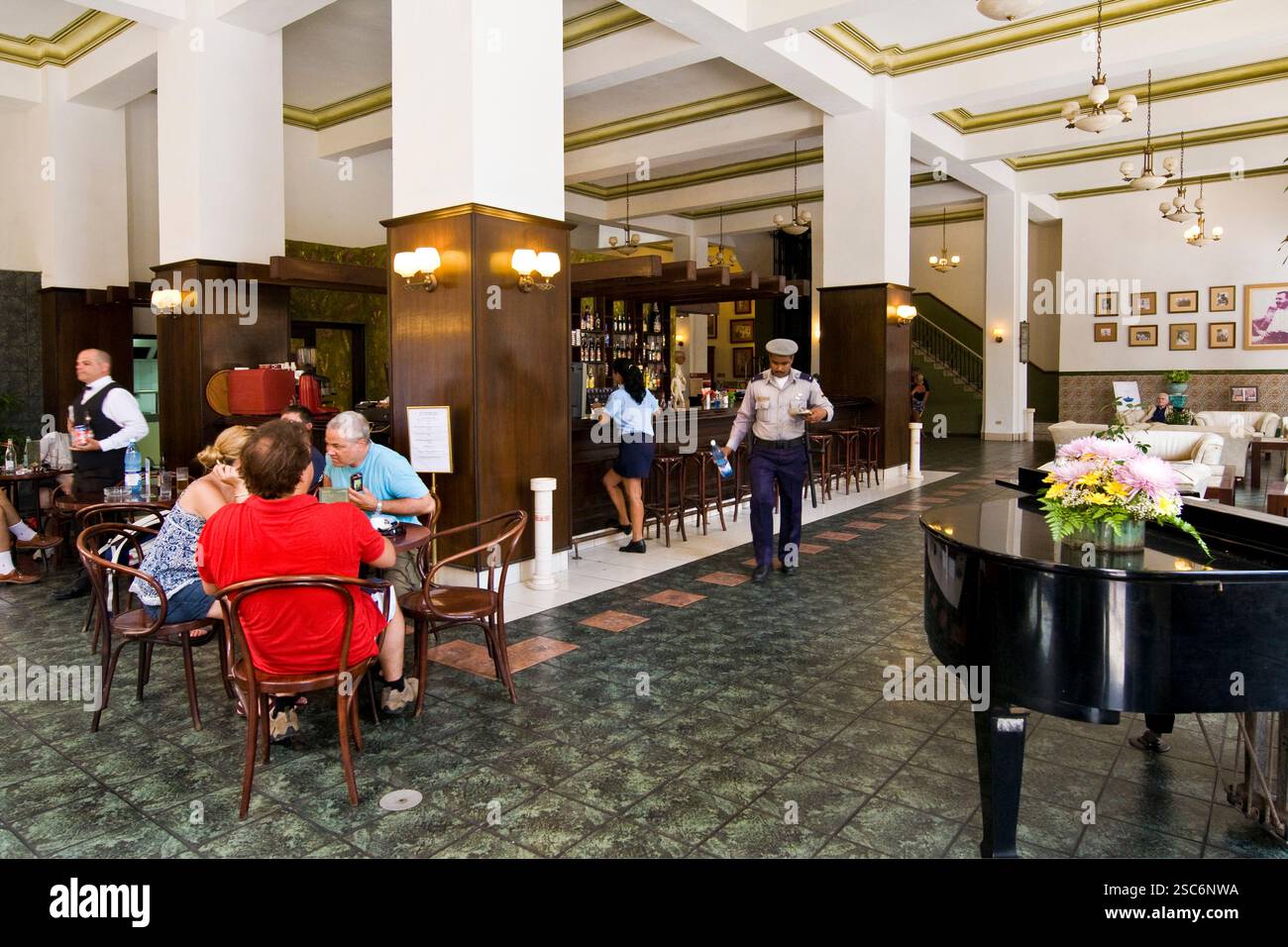 Cuba. Havana. Ambo Mundos Hotel Stock Photo - Alamy