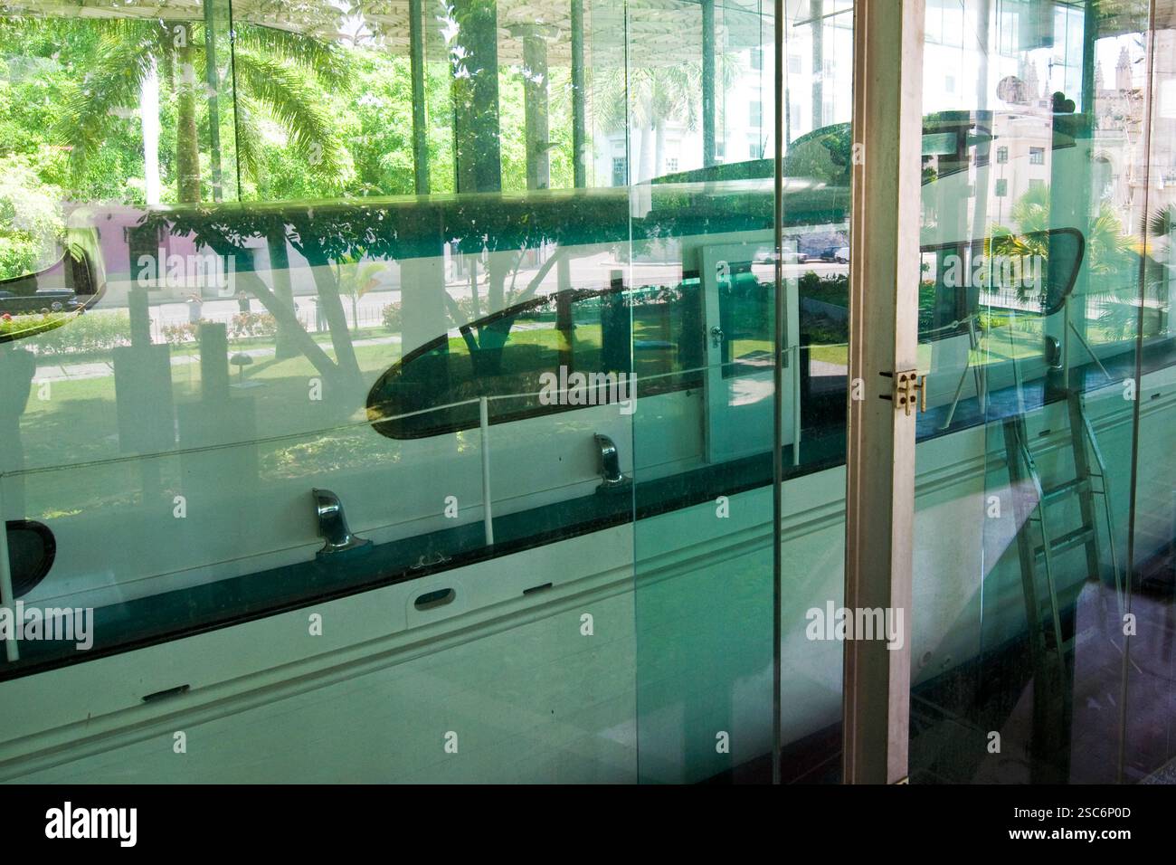 Cuba. Havana. Granma Boat. Museo De La Rivolution Stock Photo - Alamy