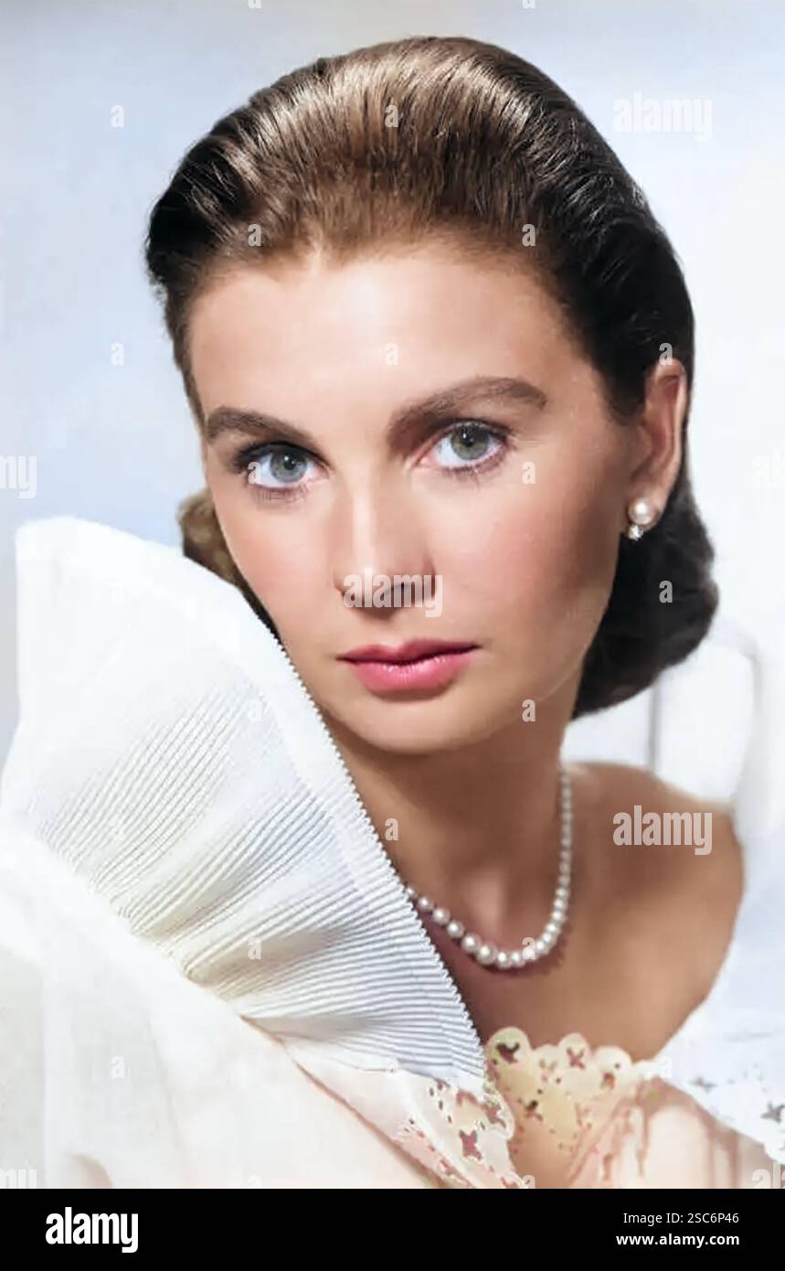 JEAN SIMMONS (192902010) British film actress about 1948 Stock Photo ...