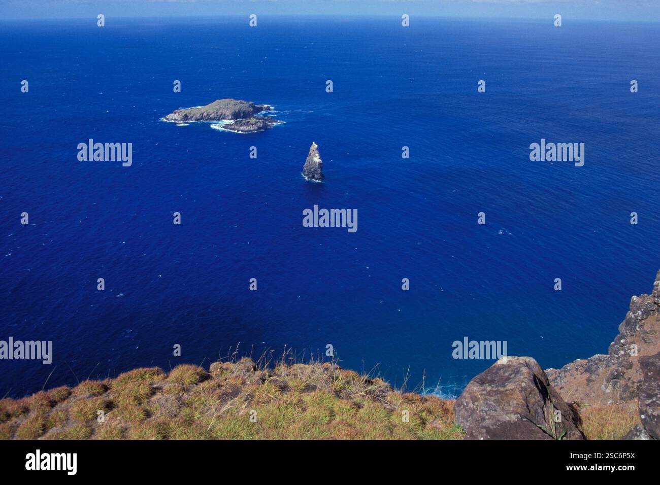 Easter Island (chile). Sea Stock Photo - Alamy