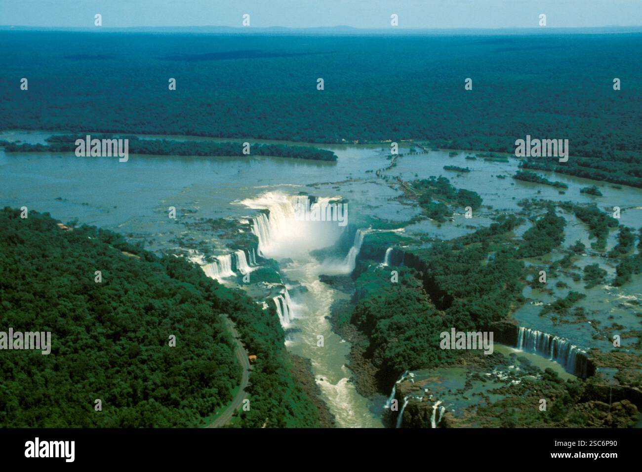 Brazil. Iguacu Falls Stock Photo - Alamy
