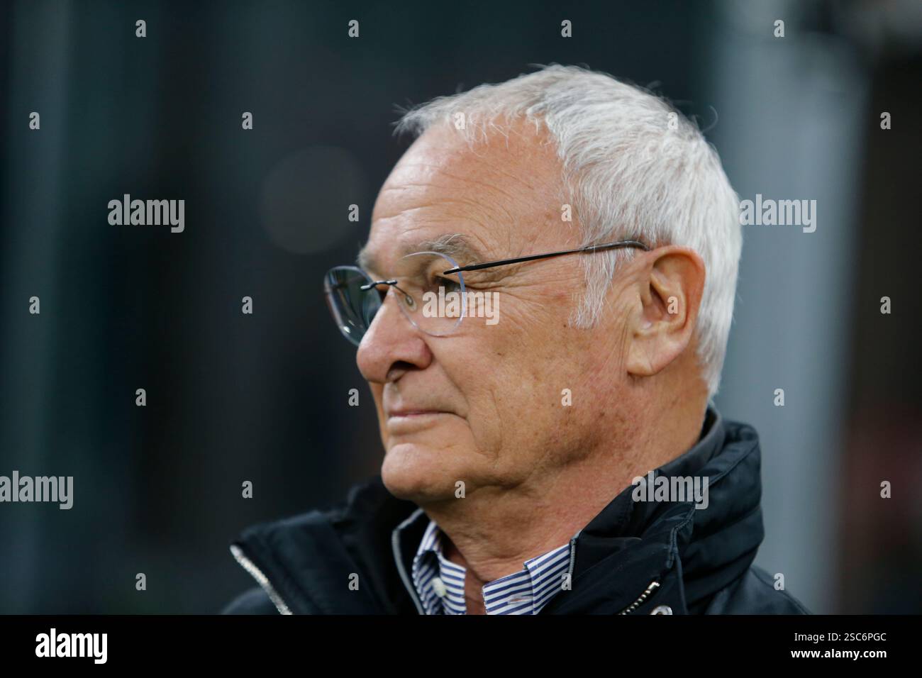 San Siro, Milan, Italy. 05th Feb, 2025. Claudio Ranieri manager of AS ...