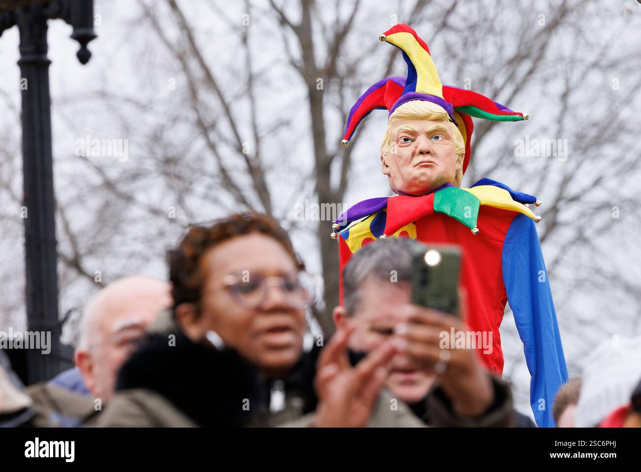 Washington, United States. 05th Feb, 2025. A puppet of Trump in a ...