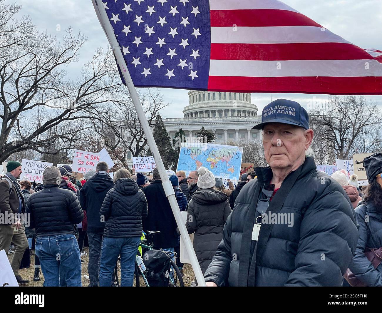 Washington, District Of Columbia, USA. 5th Feb, 2025. Vietnam veteran ...