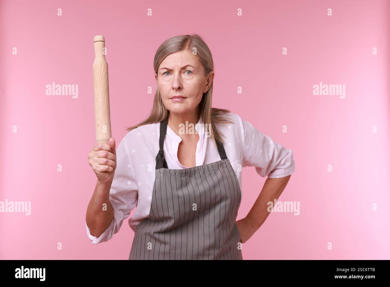 Pink rolling pin on hi-res stock photography and images - Alamy