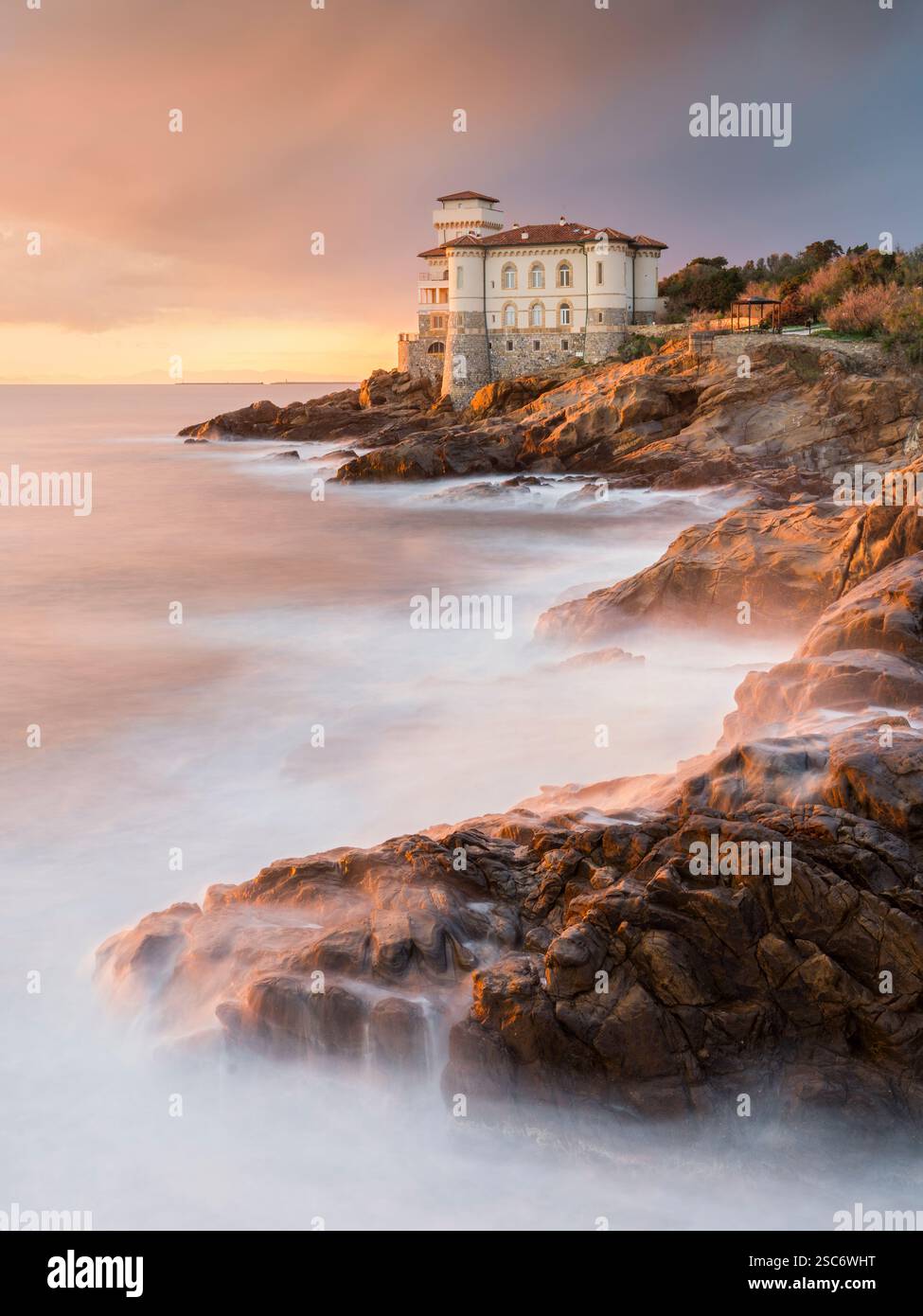 Castello del Boccale, Livorno, Tuscany, Italy Stock Photo - Alamy